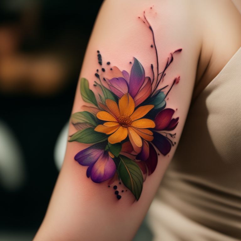 Flower Tattoo Tumblr