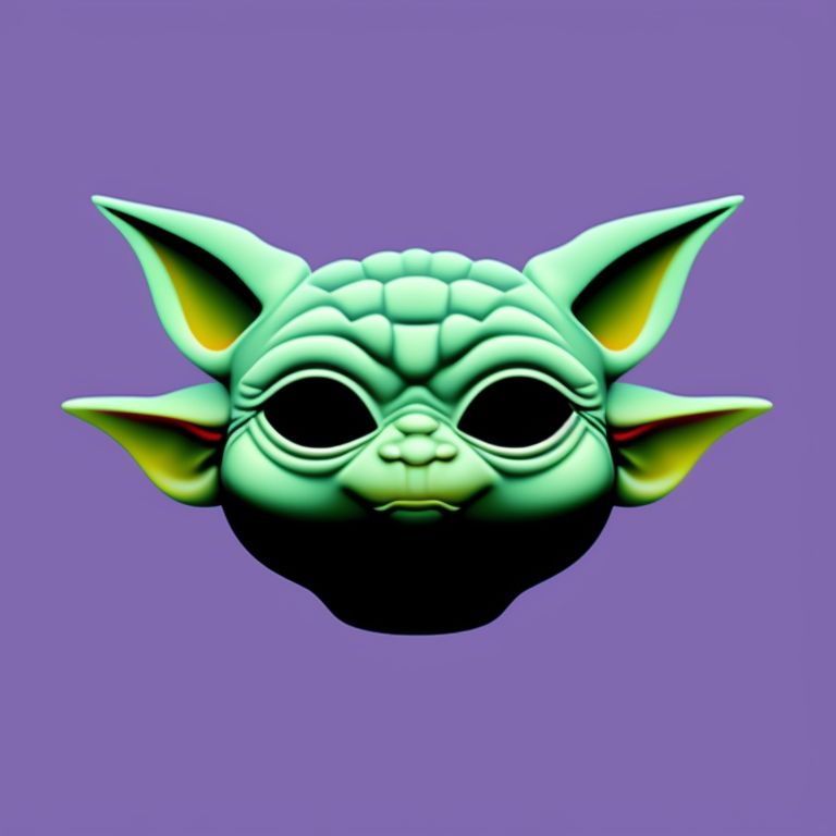 Yoda Head Vector