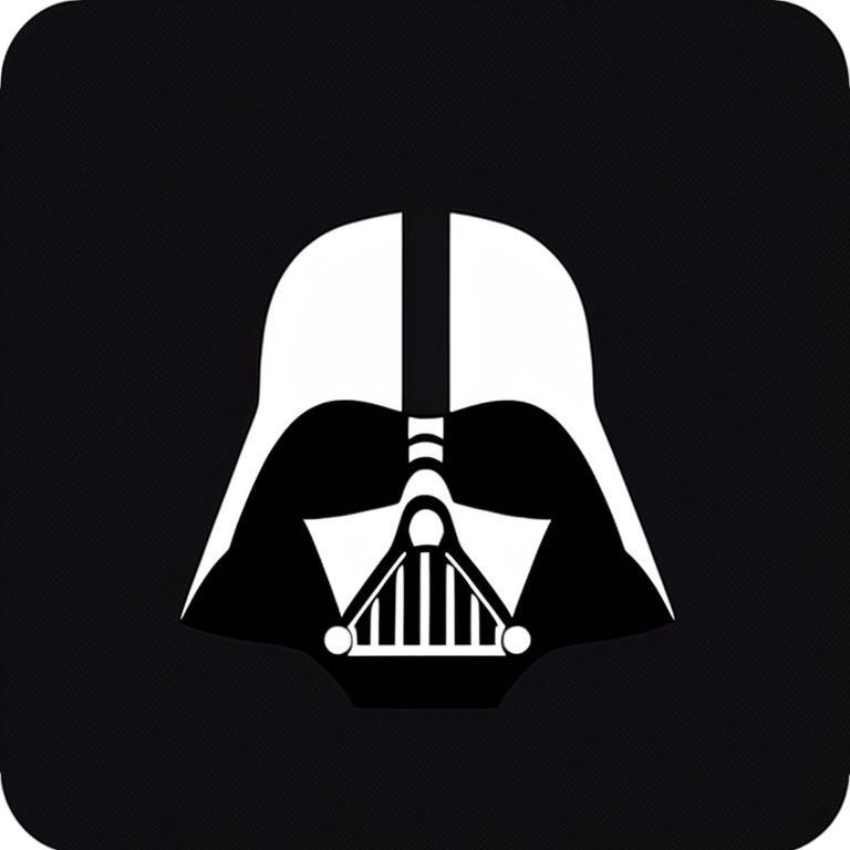 Darth Vader Silhouette Vector