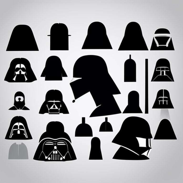 Darth Vader Silhouette Vector