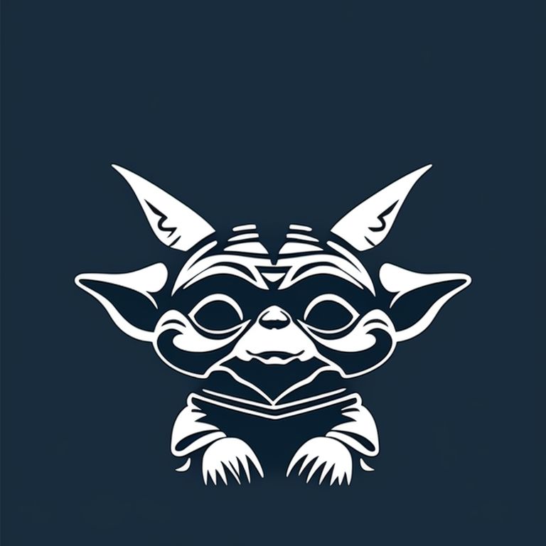 Yoda Head Stencil