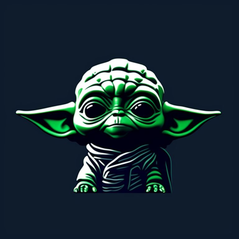 Yoda Head Vector