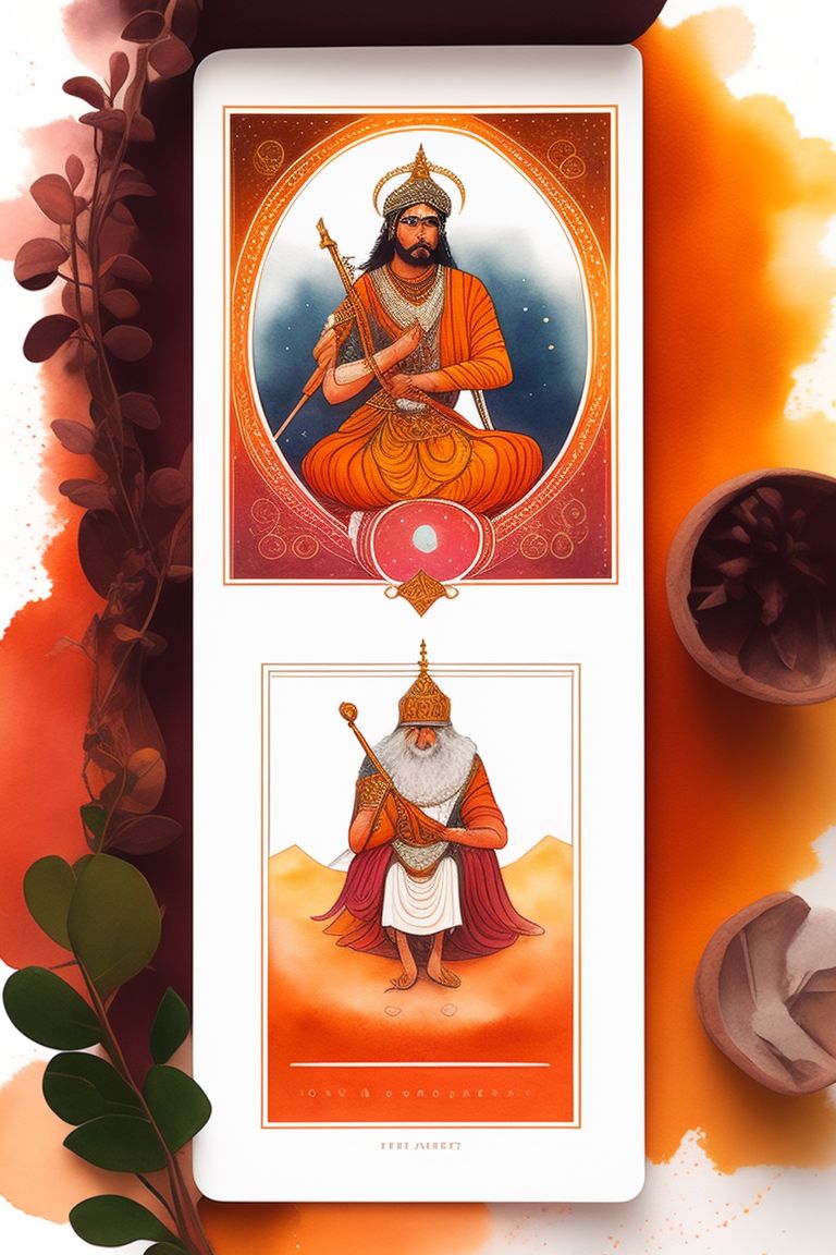 baggy-gnat532: Dronacharya as HIEROPHANT tarot card