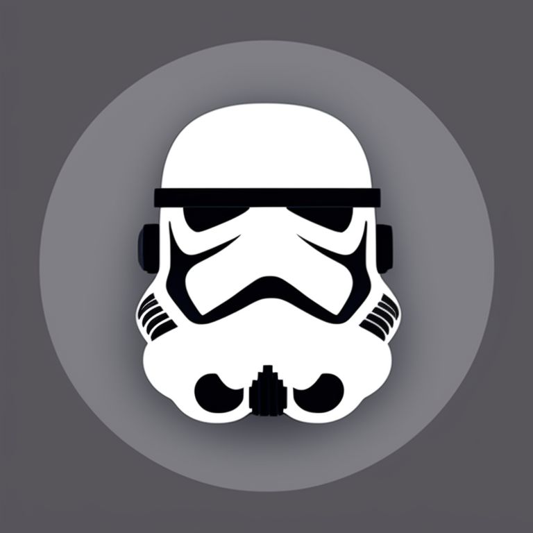 Stormtrooper Helmet Silhouette