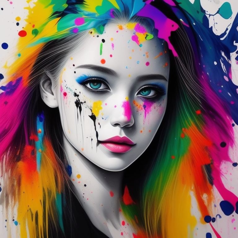 Shaded Pencil Drawing Of Girl