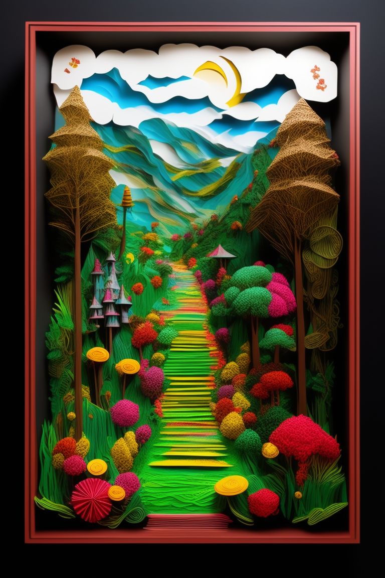 Fedoraxsa: diorama, the wizard of oz