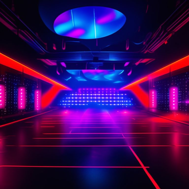 Nightclub Background Red