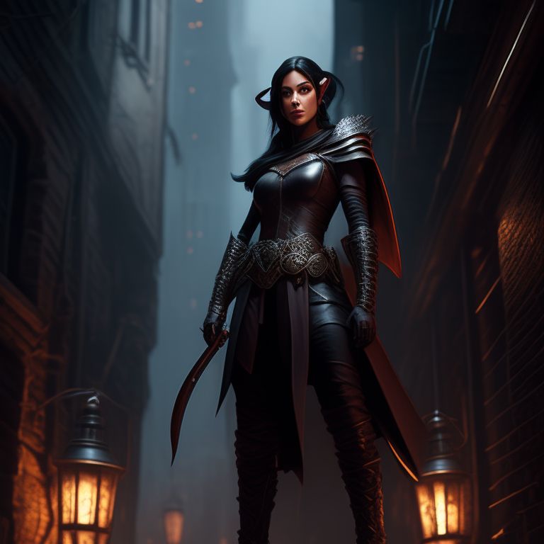 Female Tiefling Assassin