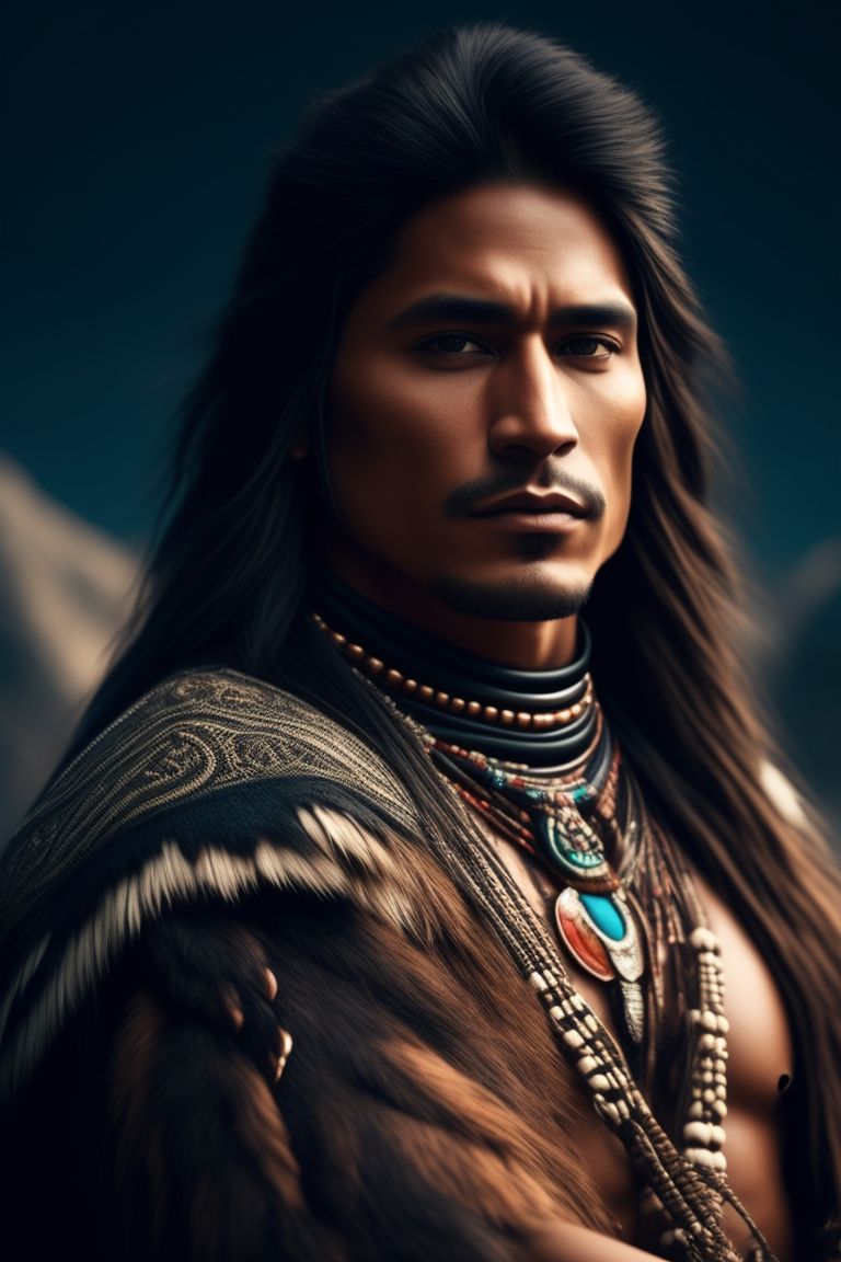 Handsome Native American Men