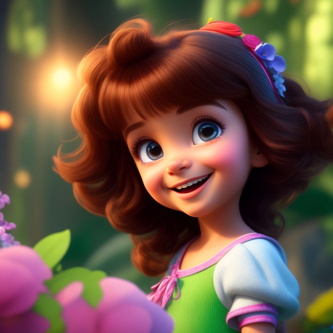 PolyCrumbs: Lila is a brave and curious girl, much like Dora the ...