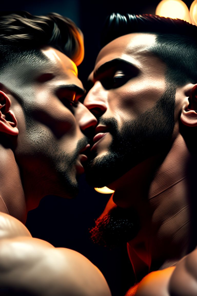 Men Making Out With Men