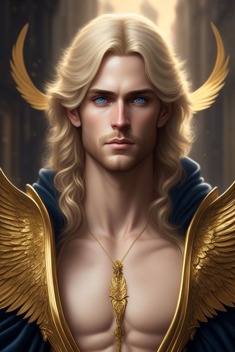 Blonde Hair Blue Eyed Angel