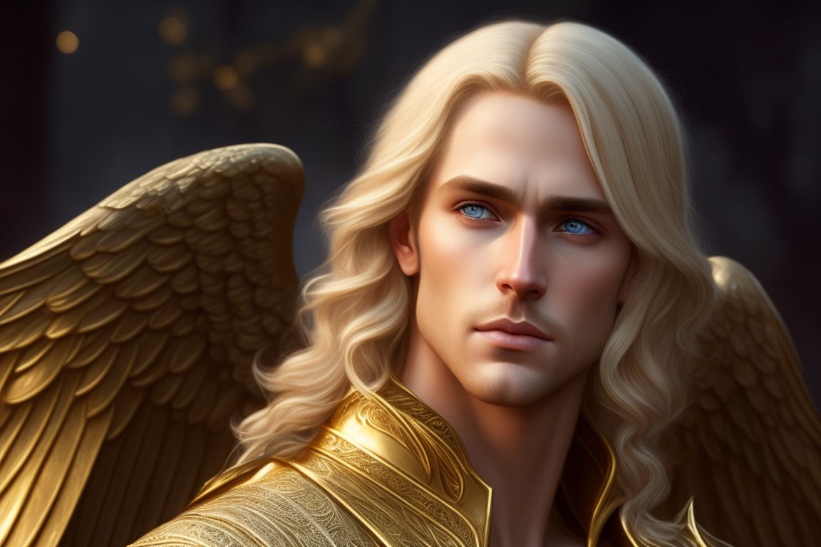 Blonde Hair Blue Eyed Angel