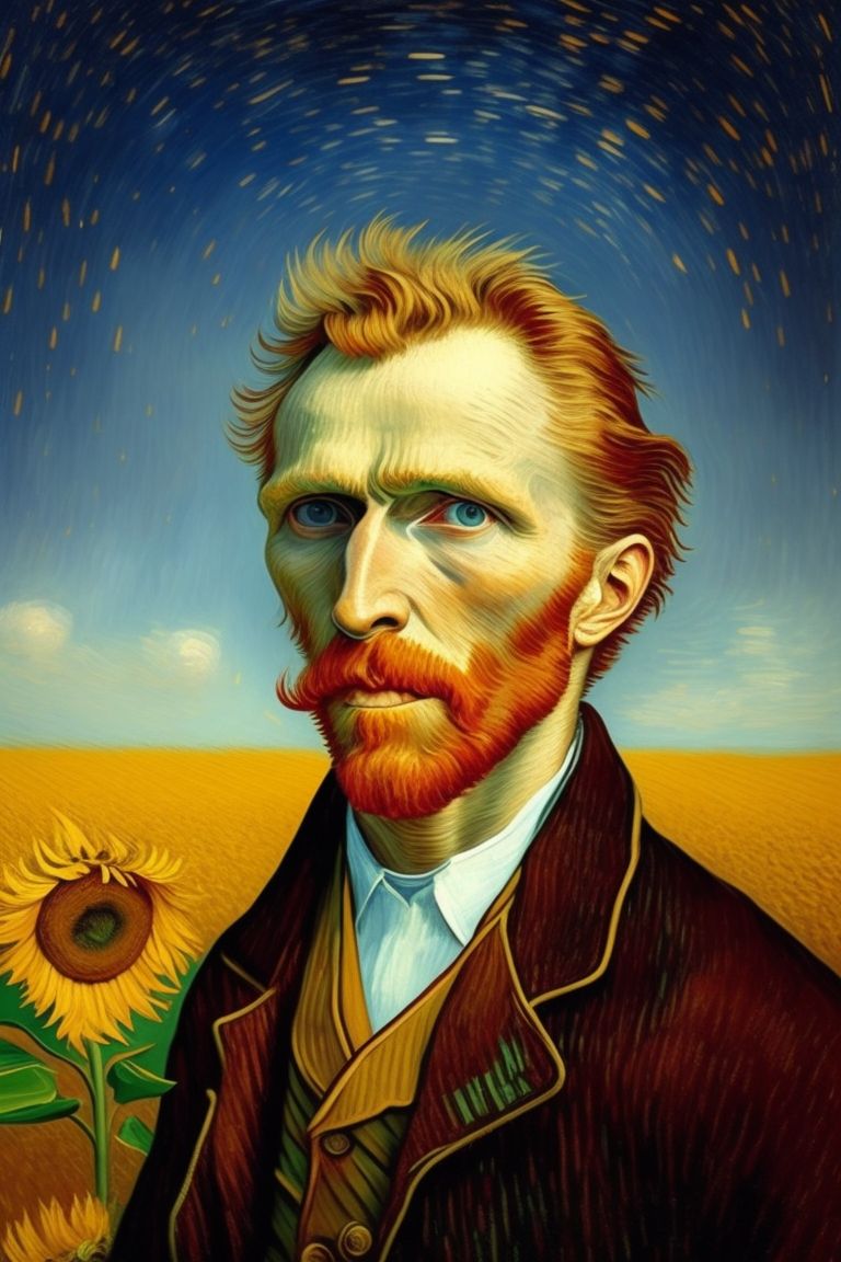 Vincent Van Gogh Pictures Of Himself