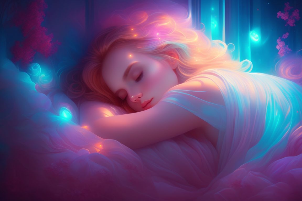 zany-moose246: The blonde girl sleeps leisurely at noon