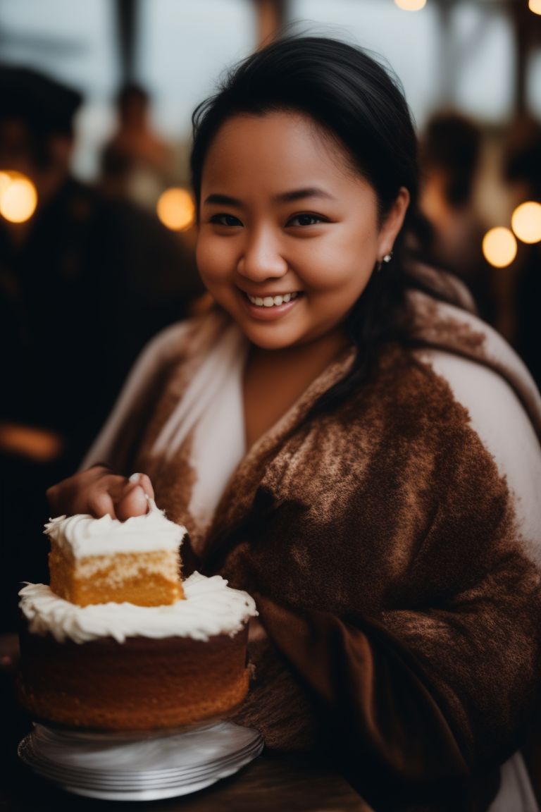 putrid-heron505: very fat batman eating cake, smiling