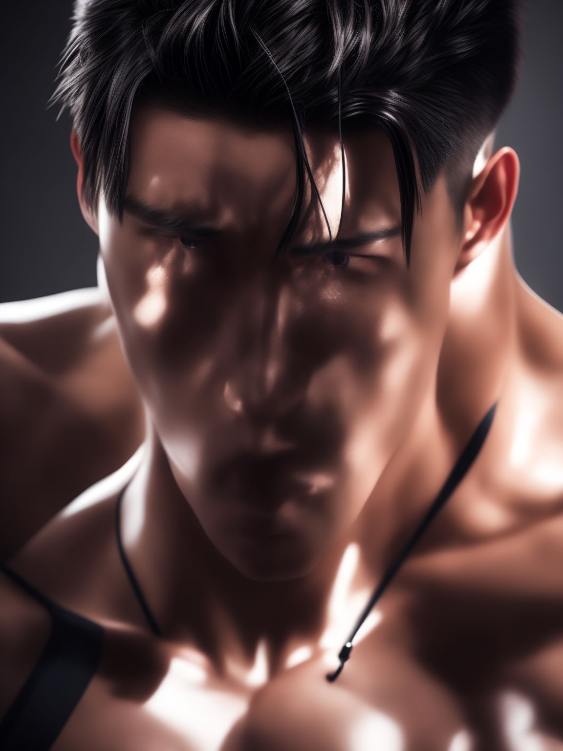 adept-snail772: Daniel Park in a hyper realistic style, 8k, full body render, luxury clothes ...