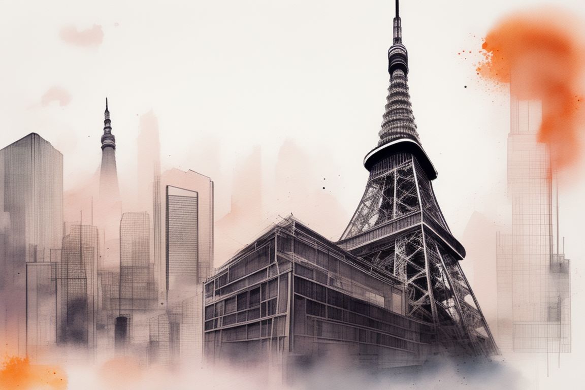 lost-crane495: tokyo tower,dynamic shot