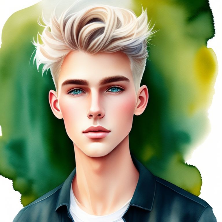 Dirty Blonde Hair Boy