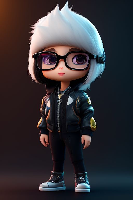 free-donkey359: chibi stylized duck chibi proportion, rim lighting ...