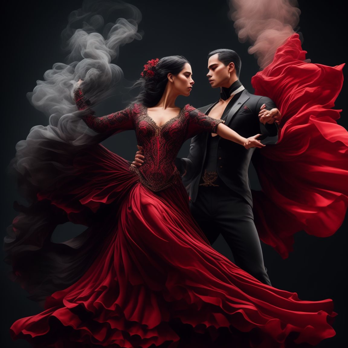 Flamenco Dance Couple