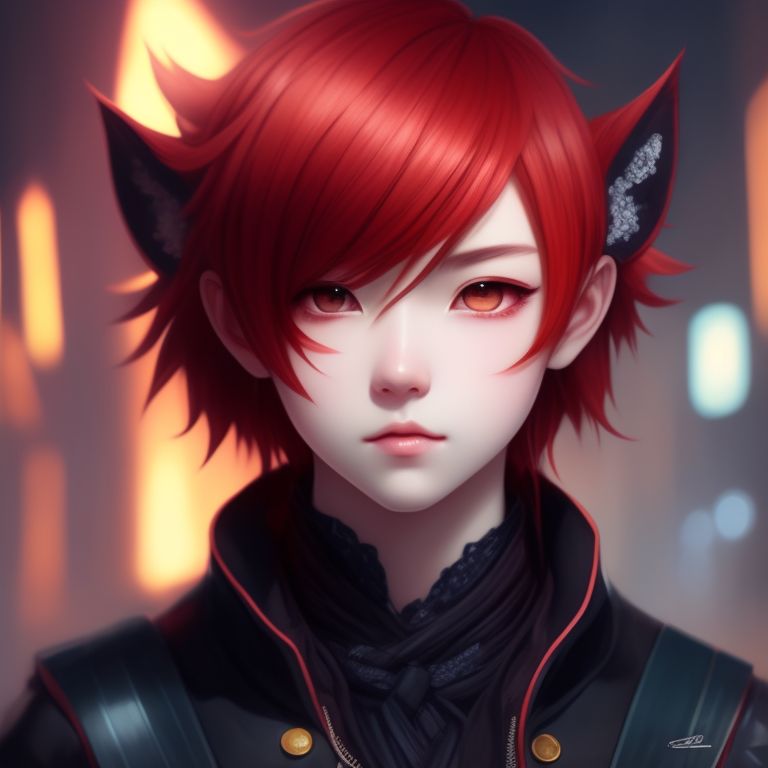 Wolf Boy Anime With Brown Hair