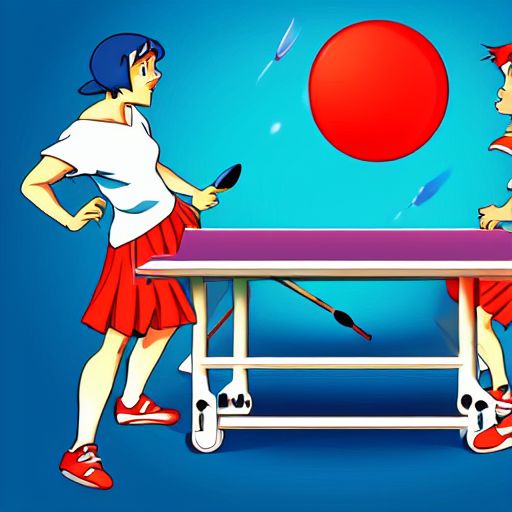 Table Tennis Animation
