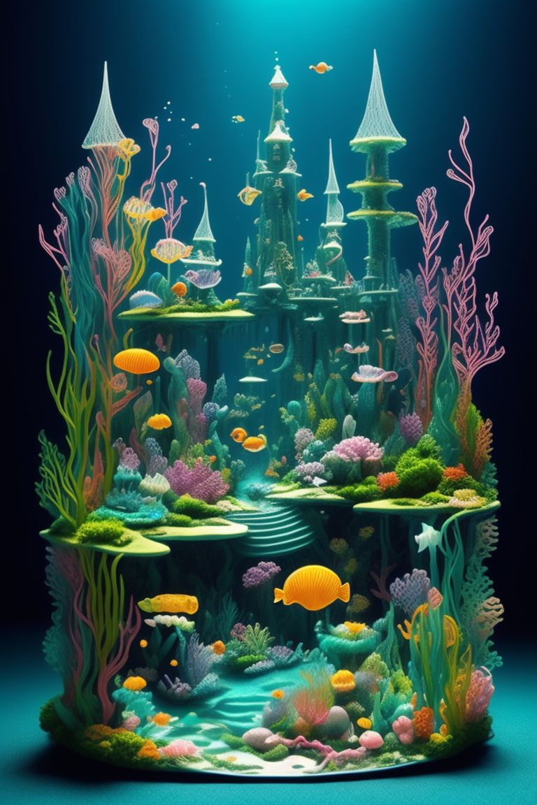 Underwater Mermaid Kingdom