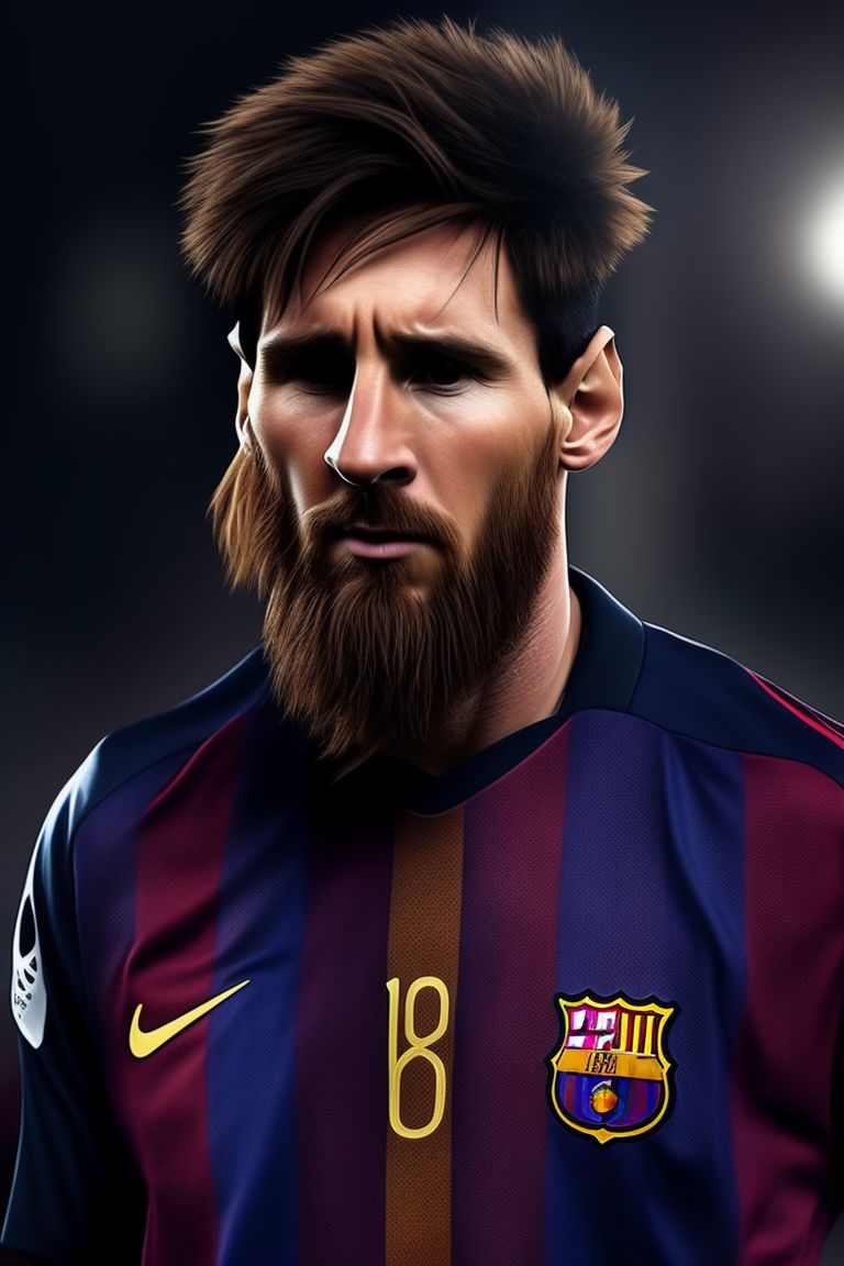 Messi Beard