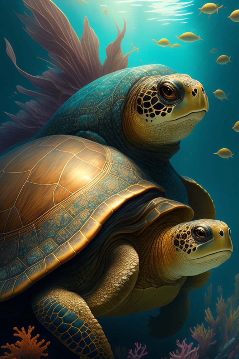 skeletal-bat804: Japanese princess living under the sea cursed as a turtle.