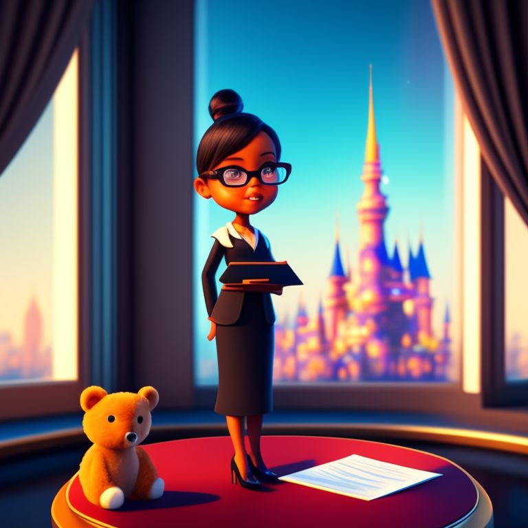 sharp-walrus946: A female and black version of the Boss Baby character ...