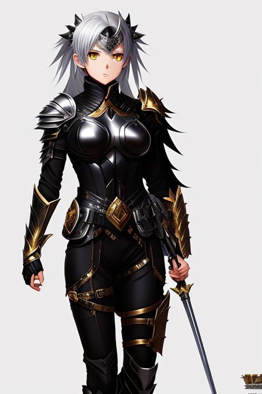 Anime Girl In Armor