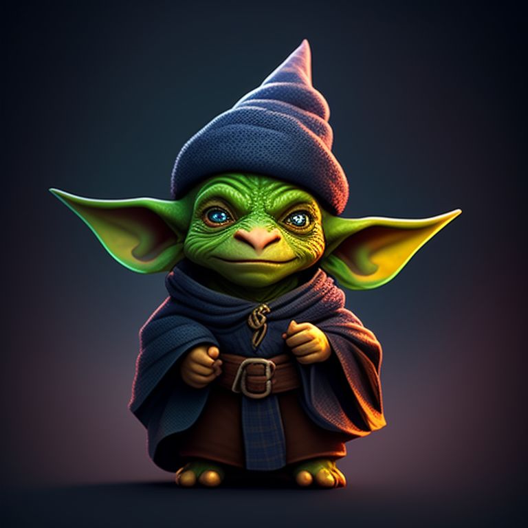 amused-marten84: a cute little goblin wizard