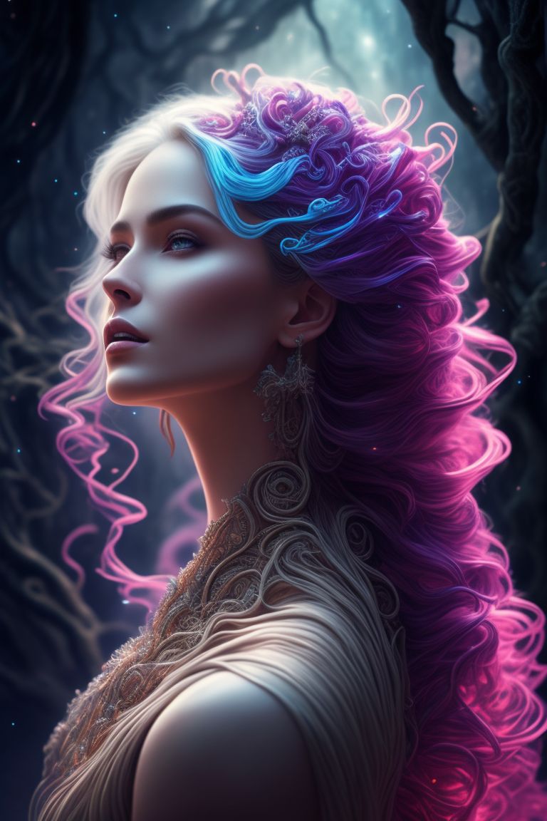 Naglauamorda: Demonic presence, beautiful sci-fi landscape, realistic ...