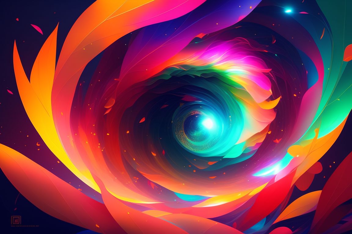 heathercooper: cyclone of leaves, swirling, sparkles, floating on the wind