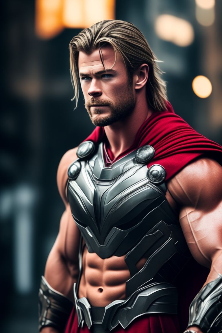 Chris Hemsworth Thor Avengers Wallpaper