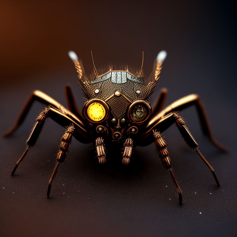 scary-marten368: Steampunk spider