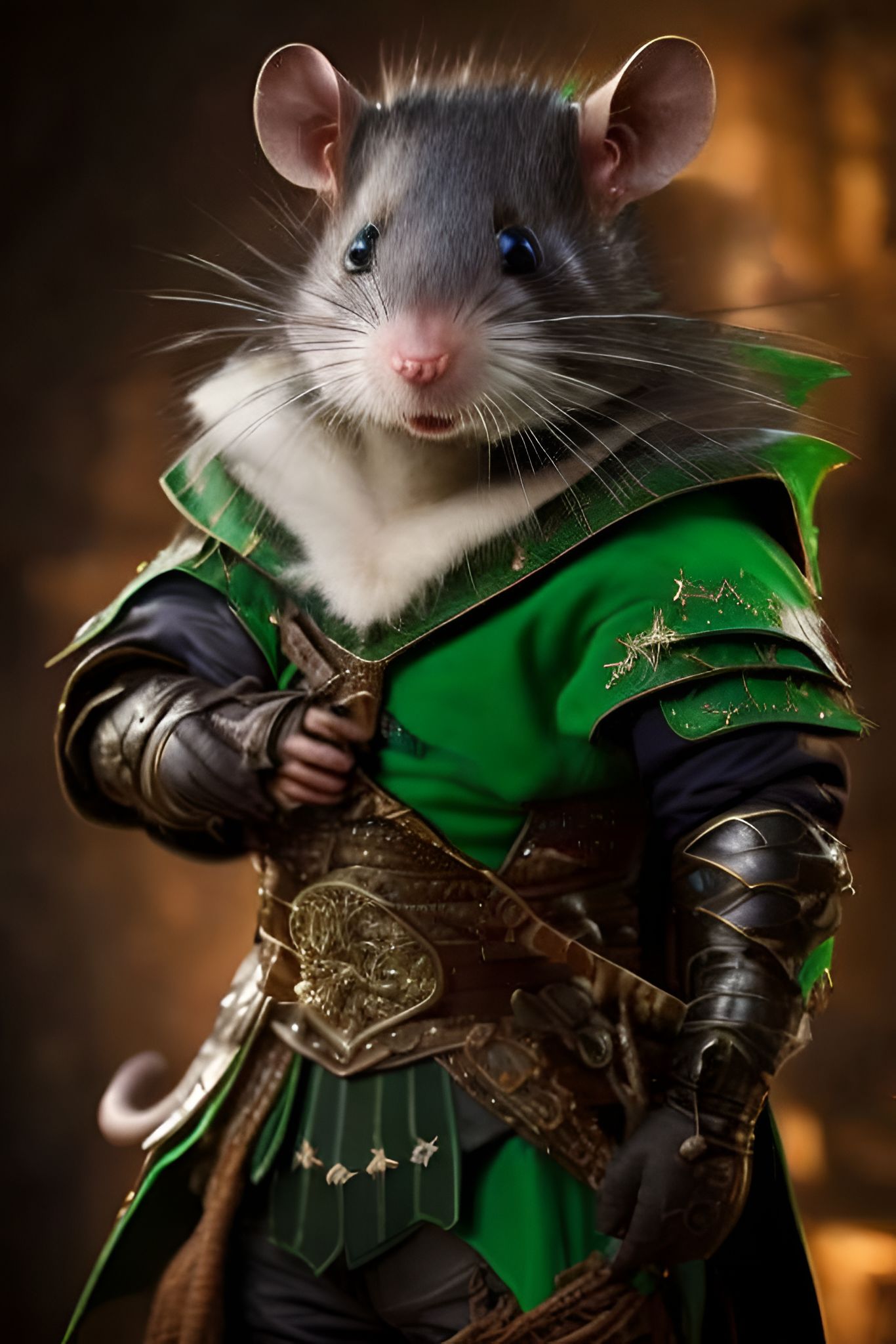 rosy-eagle742: Presenting to you an anthropomorphic rat boasting of his ...