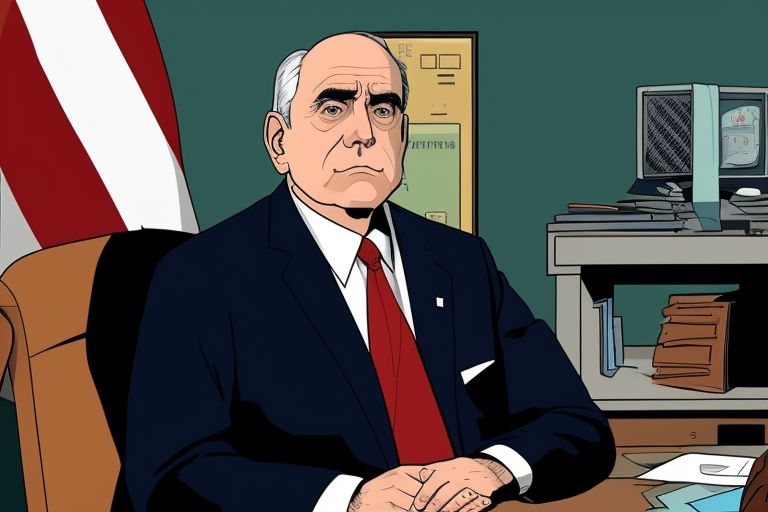 same-goose624: The FBI agent, Peter Sutherland, is sitting at his desk ...
