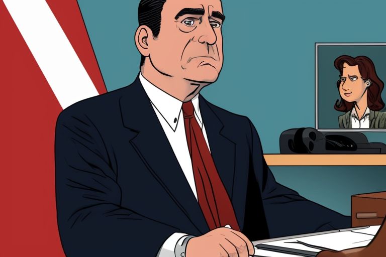 same-goose624: The FBI agent, Peter Sutherland, is sitting at his desk ...