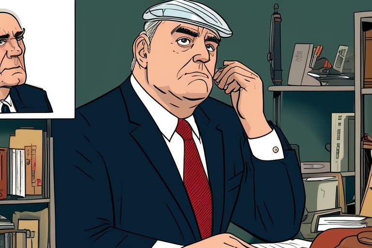 same-goose624: The FBI agent, Peter Sutherland, is sitting at his desk ...