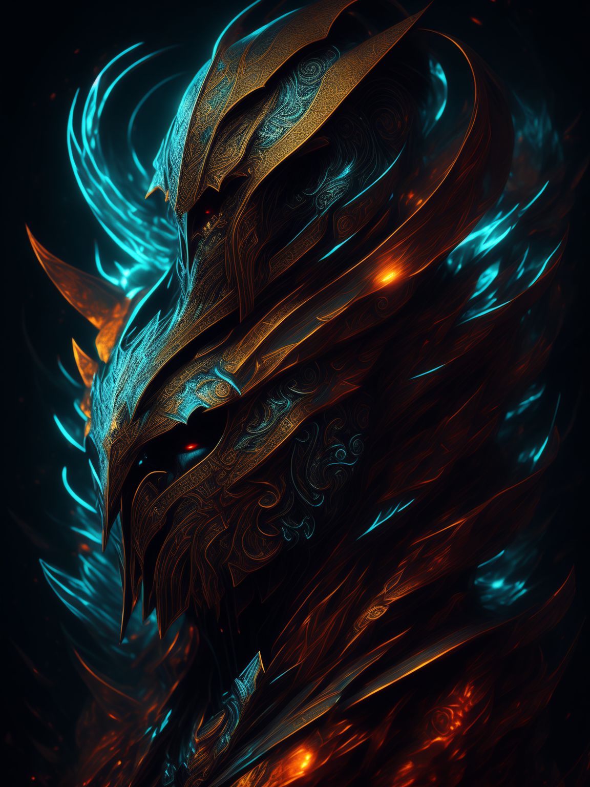 lean-cobra824: Ghostface on black background