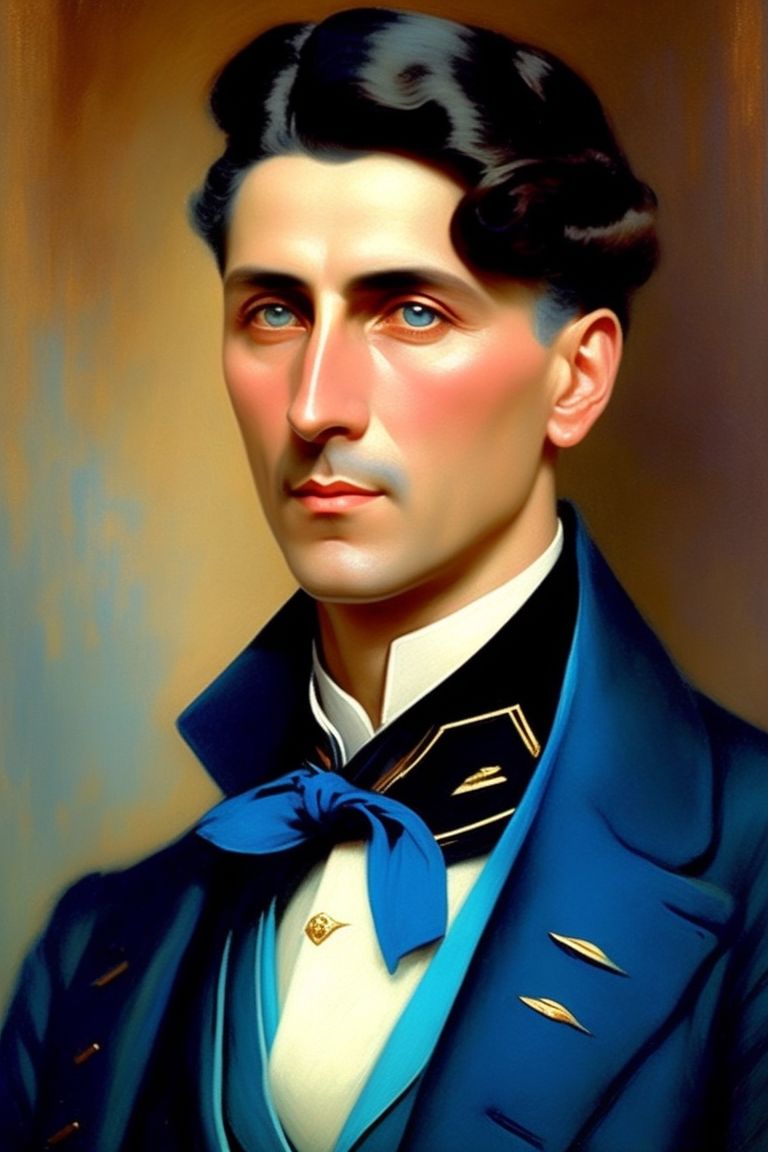 bouncy-mule791: Corneliu Zelea Codreanu in the art style of Viktor ...