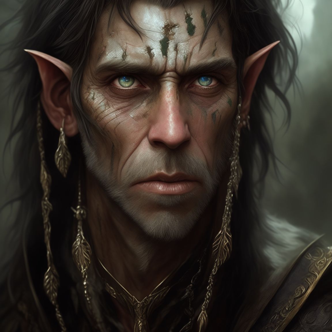 smoggy-eagle444: poor dirty ugly beggar, elf, elven, ultra detailed ...