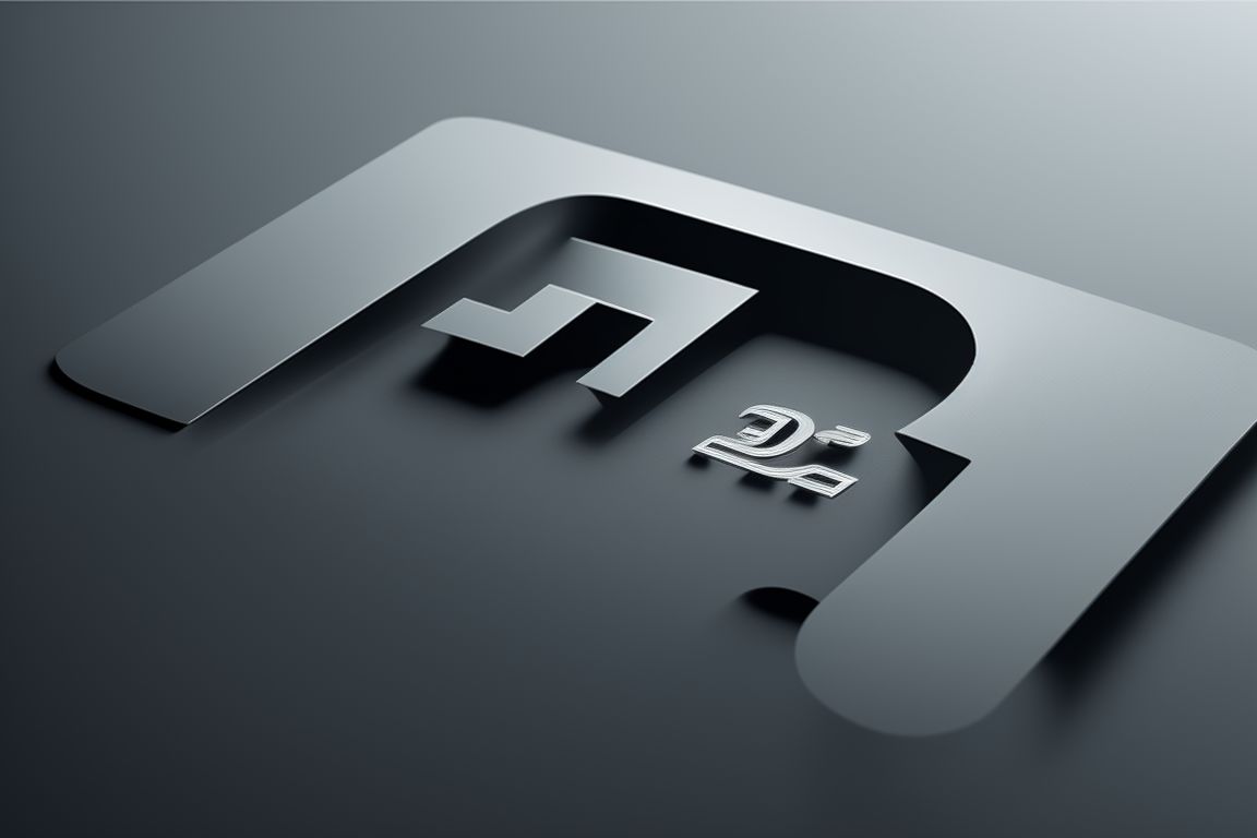 stark-okapi653: create a futuristic 3D brand logo of civil engineering ...