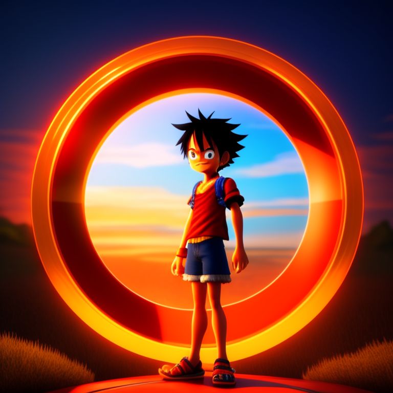 wise-crab939: luffy one piece , HDR, 4K