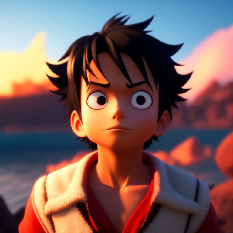 wise-crab939: luffy one piece , HDR, 4K