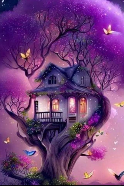 impure-deer189: butterfly treehouse