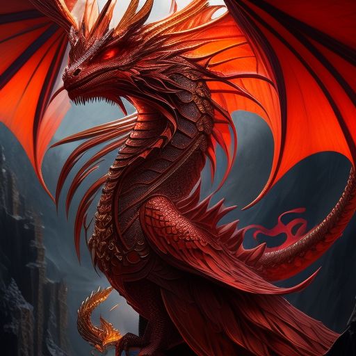 Alexstrasza Dragon Form Art