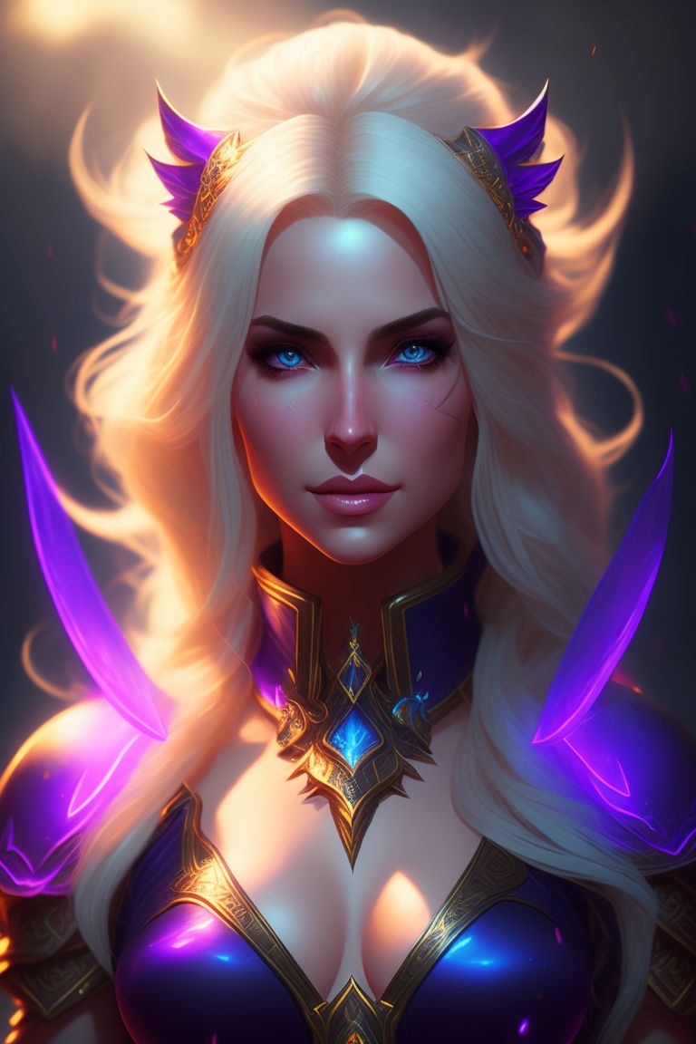 Jaina: blonde female, mage, arcane magic, world of warcraft, jaina proudmoore
